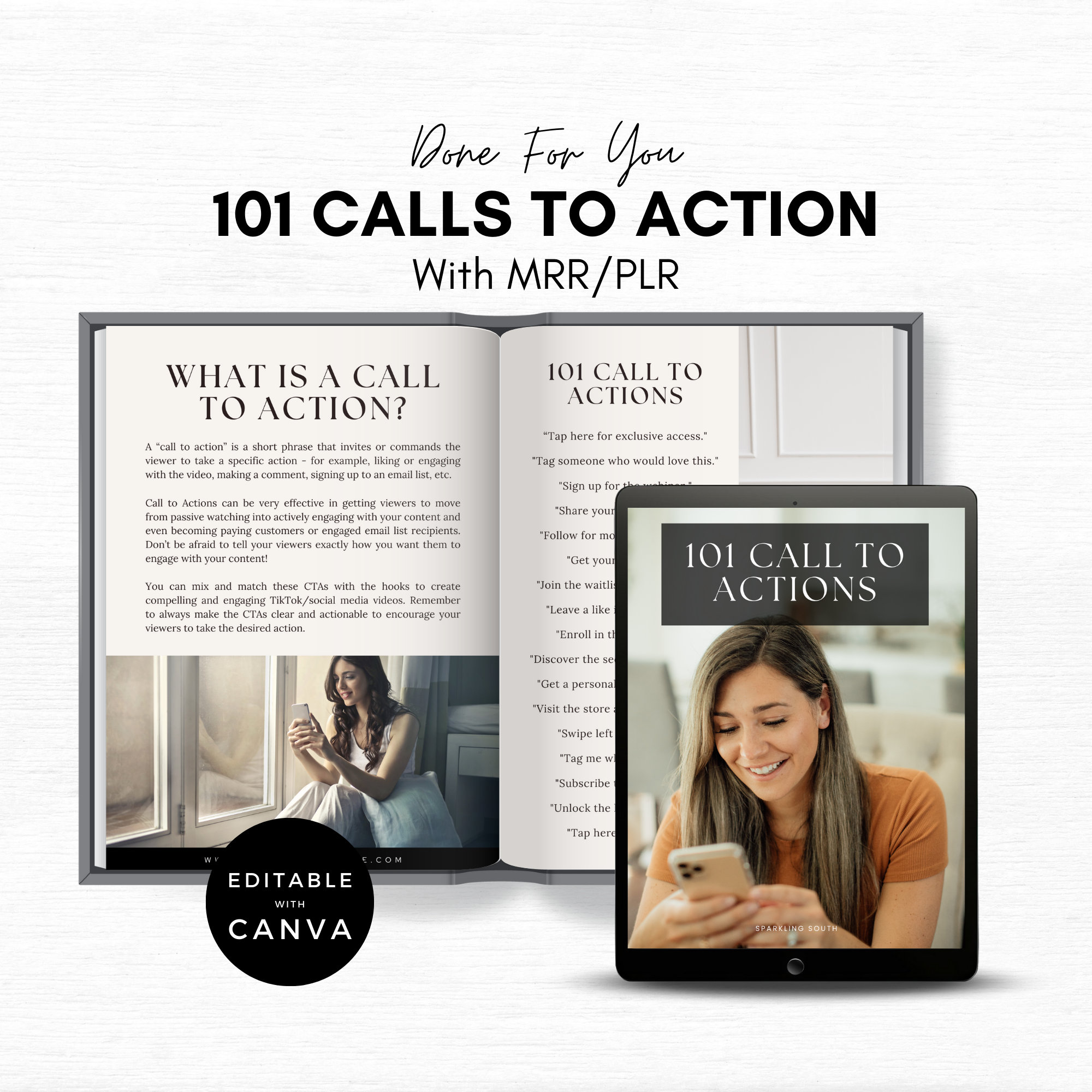 Call to Action Prompts for Social Media Master Resell Rights Done for ...