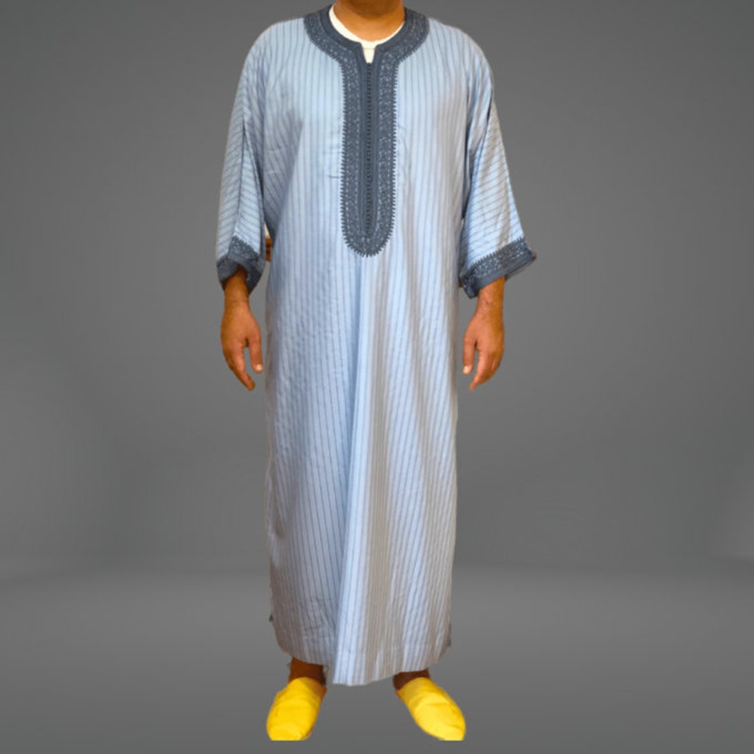 Gandoura for Men Moroccan Outfit for Men Traditional Dress for Men ...