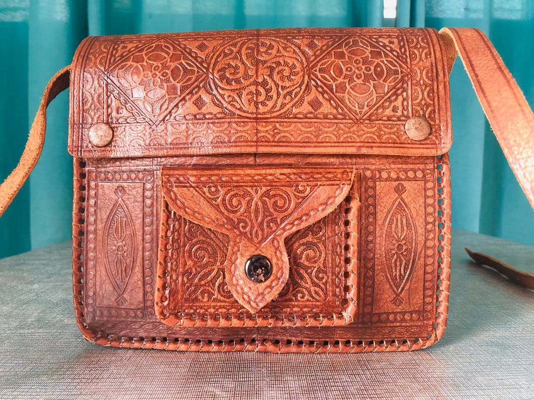 Genuine Leather Bag, Handmade, Perfect for a Feminine or Unisex Gift ...