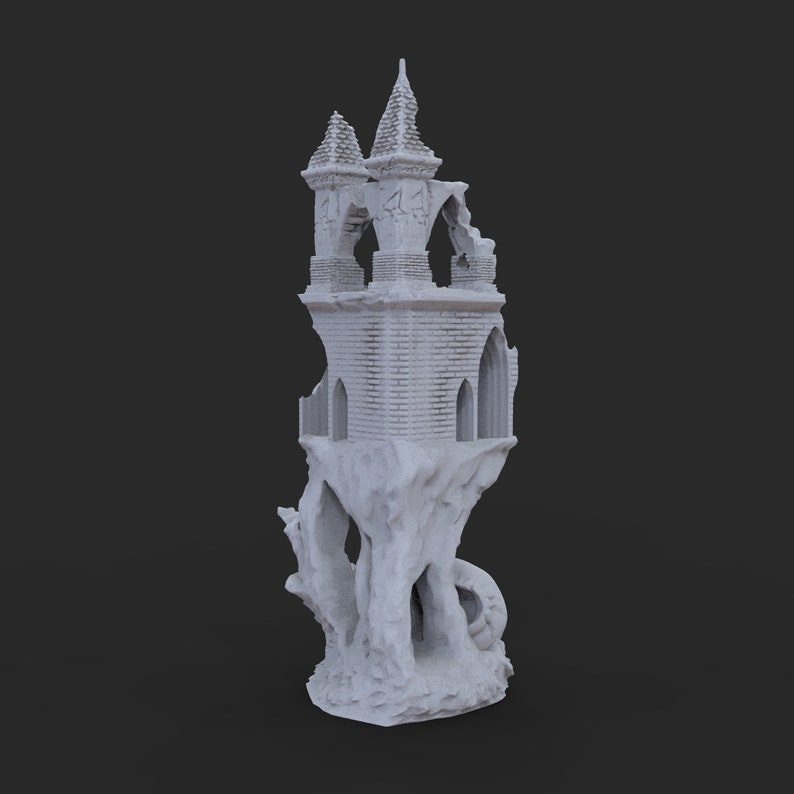 Ancient Raven Castle 3D PRINT MODEL Digital File - Etsy Australia