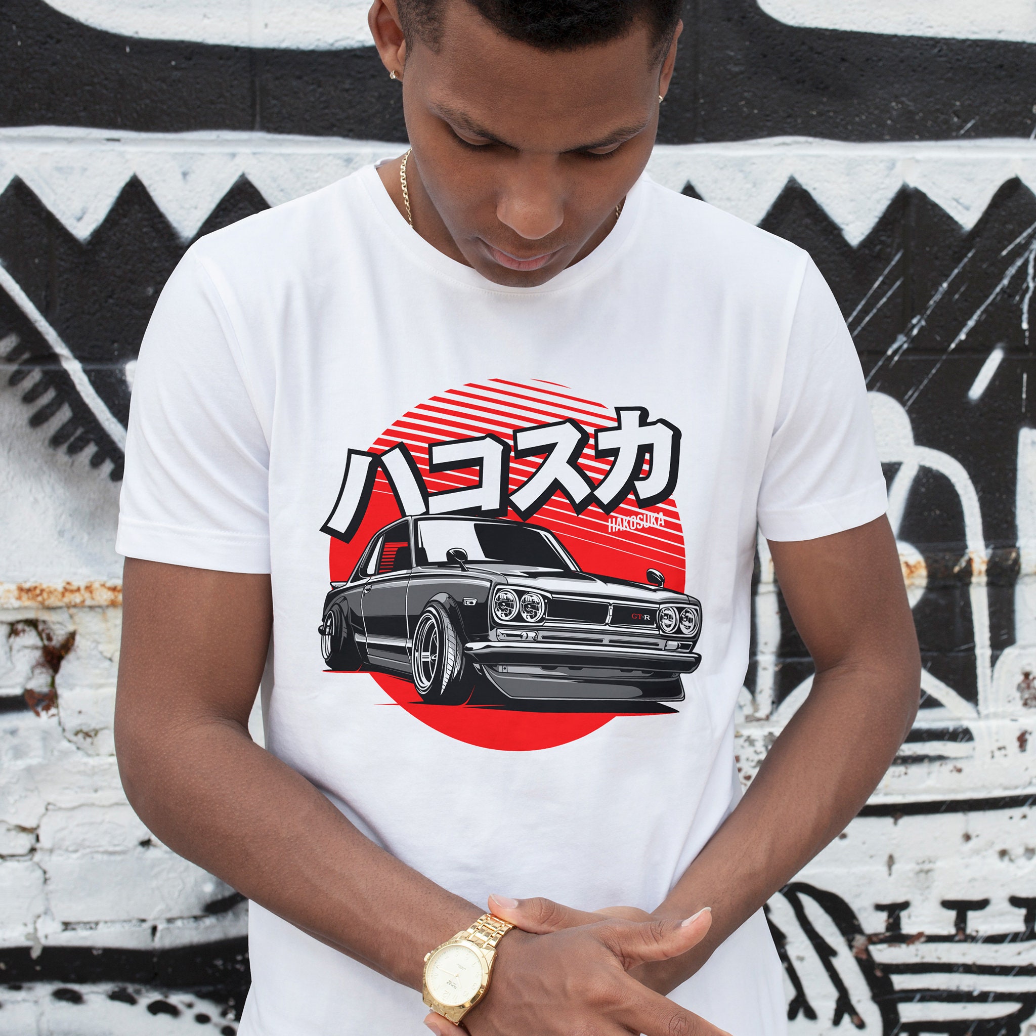 Nissan Skyline GTR Hakosuka Car T-shirt | JDM Shirt, Car Enthusiast Tee ...