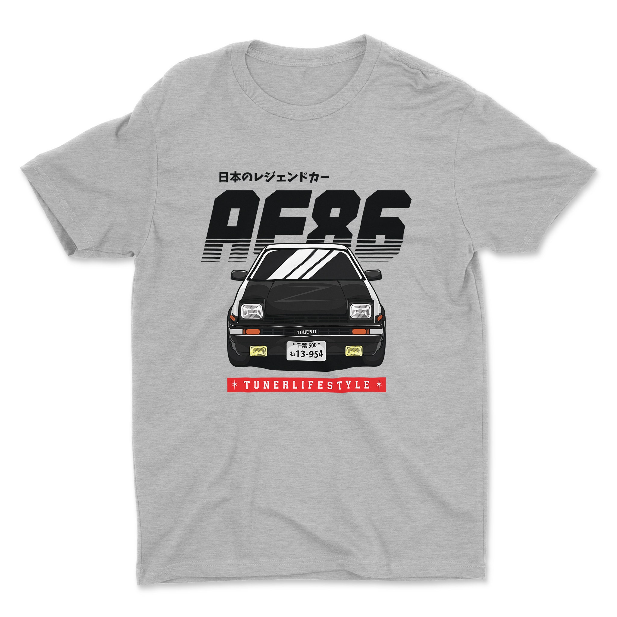 Toyota AE86 Sprinter Trueno Car T-shirt | JDM Clothing, Car Guy Shirt ...