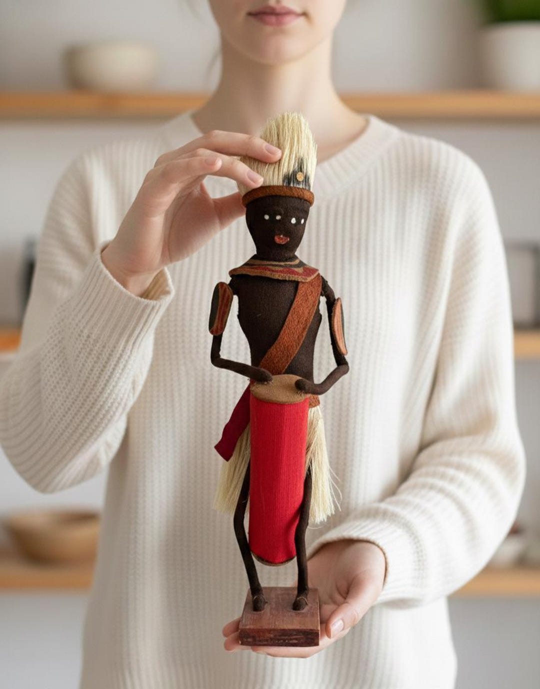 Kenyan Costume Doll African Tribe Chuka Handicapped Markanda ...