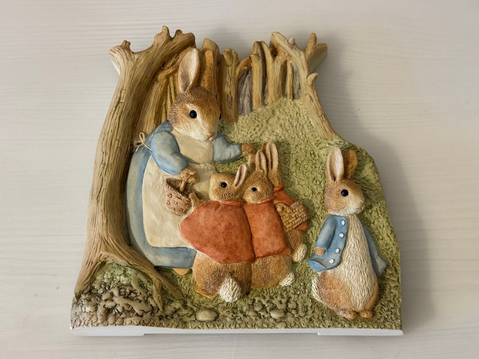 Beatrix Potter Peter Rabbit Framed Picture Bunny Hare Lapin Collectible ...