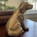 Vintage Brass Labrador Dog Figurine Heavy Sculpture Collectable Home ...