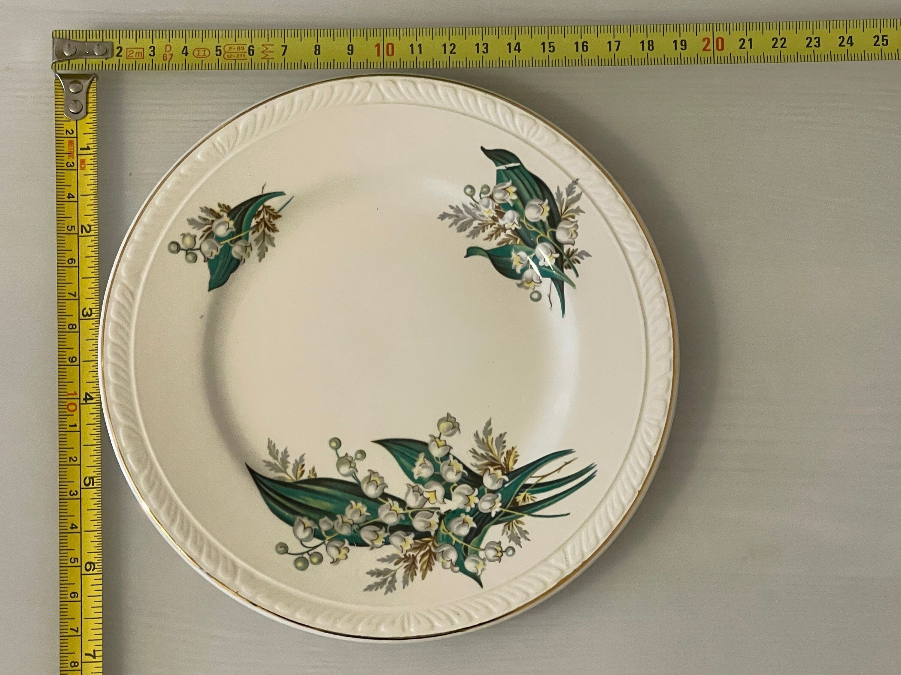 Vintage Brexton Picnic Tea Plates Replacement Green White - Etsy
