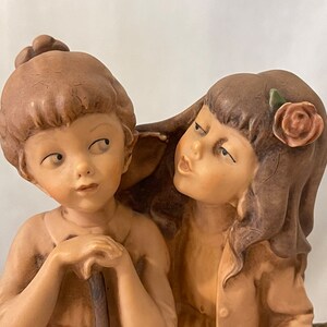 Giuseppe Armani Figurine | Girl Friends Bestie Capodimonte Style ...