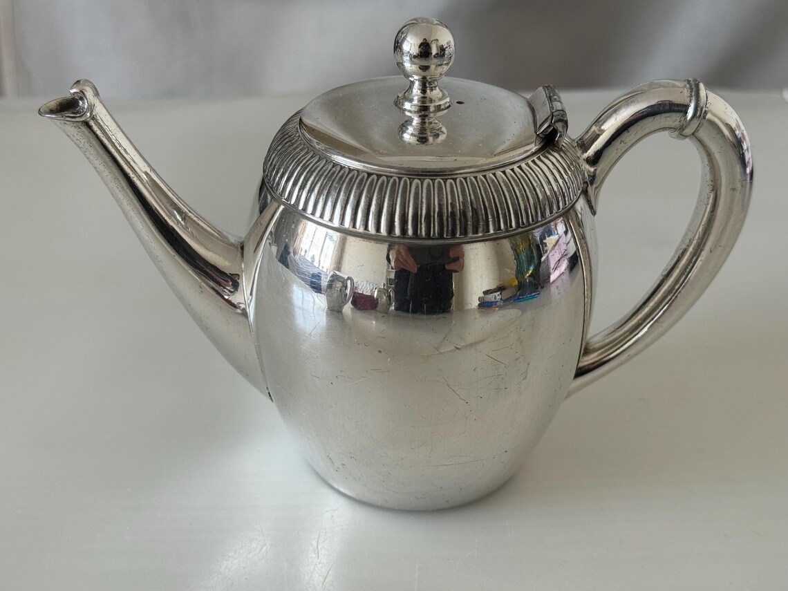 Vintage Meriden Britannia Co Quadruple Plate 3-piece Tea Set | Silver ...
