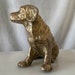 Vintage Brass Labrador Dog Figurine Heavy Sculpture Collectable Home ...