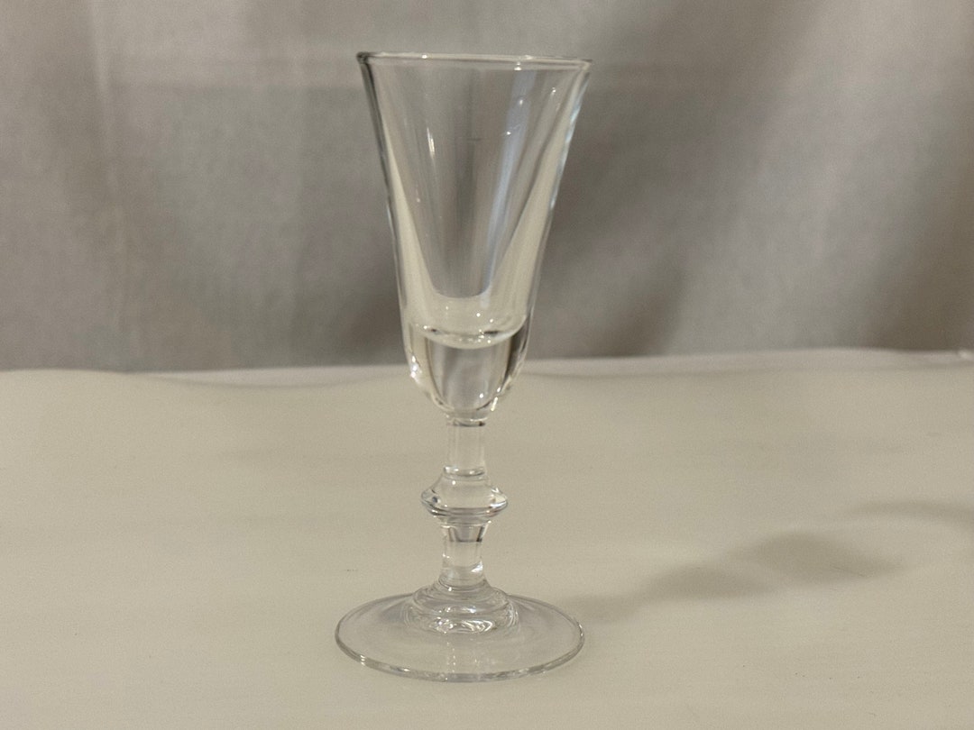 Vintage Luminarc Shot Glass France Clear Small Goblet Kitchen Decor ...