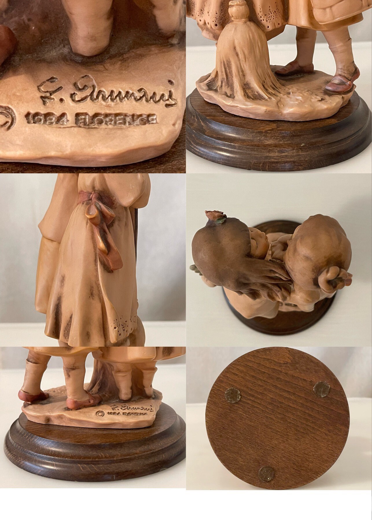 Giuseppe Armani Figurine | Girl Friends Bestie Capodimonte Style ...
