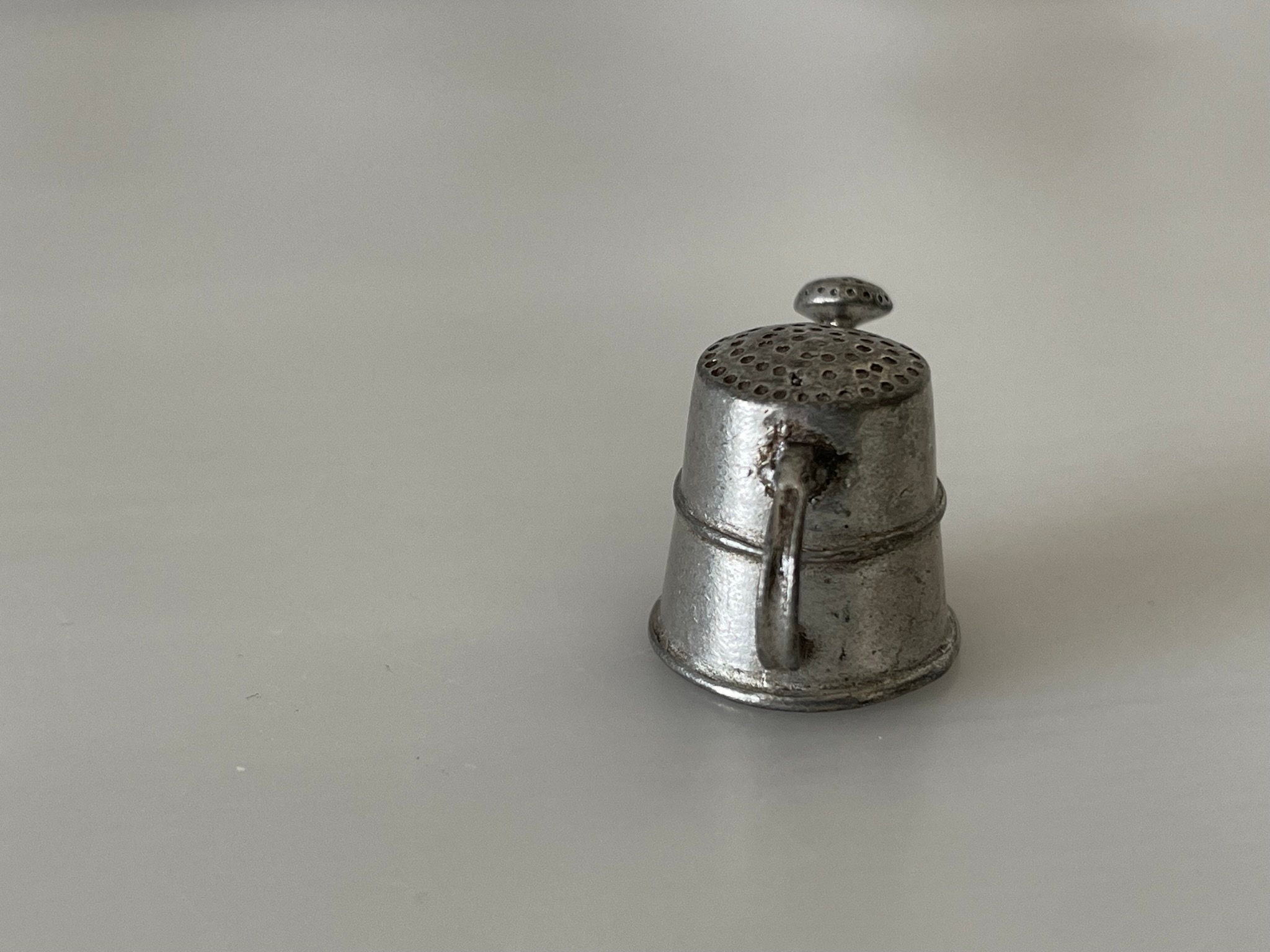 Thimble, Pewter Watering Can, Collectibles, Birthday Xmas Gift for Him ...