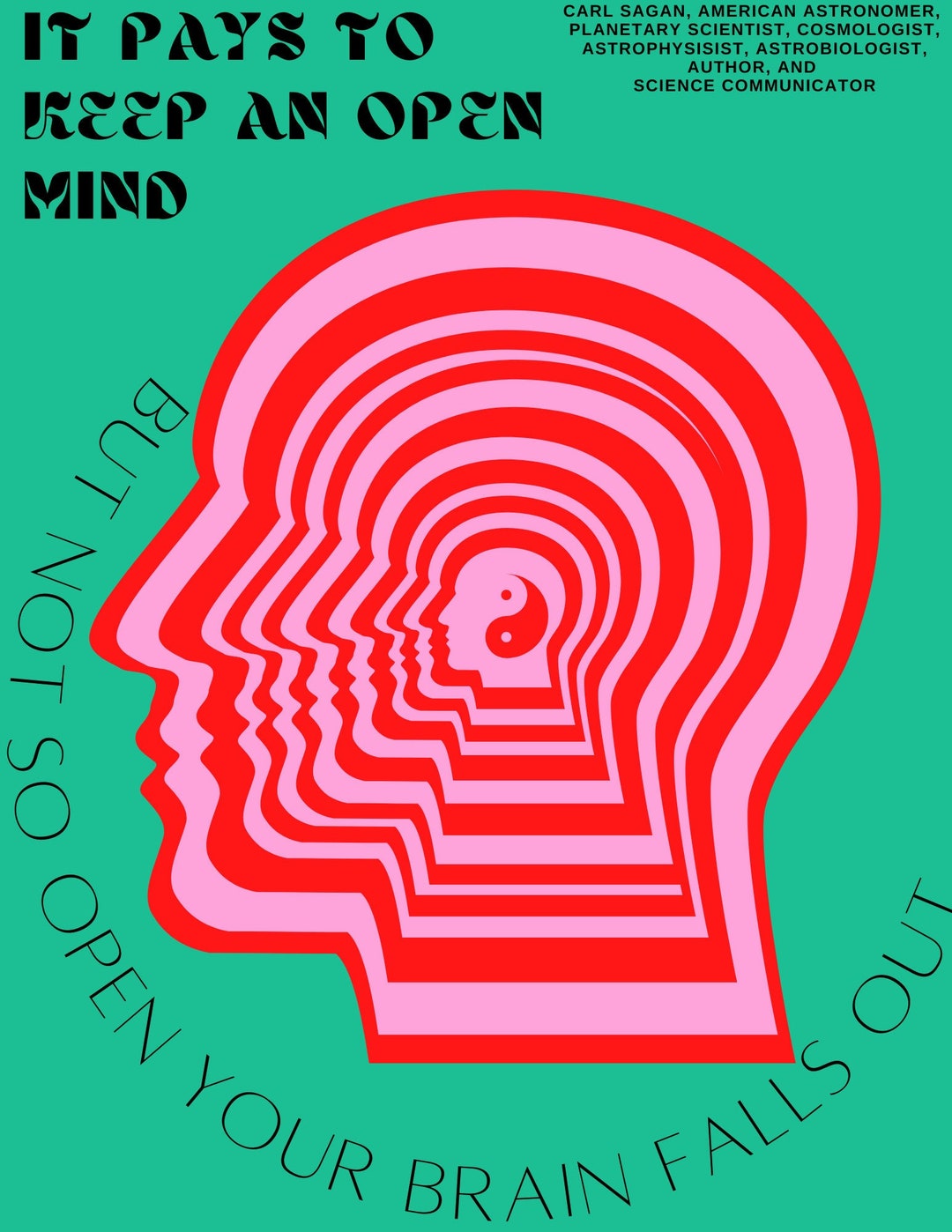 Trippy Poster - Etsy