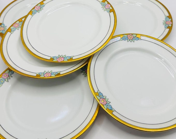 Vintage Rosenthal Selb-bavaria Artist-signed Set of 6 Dessert Plates ...