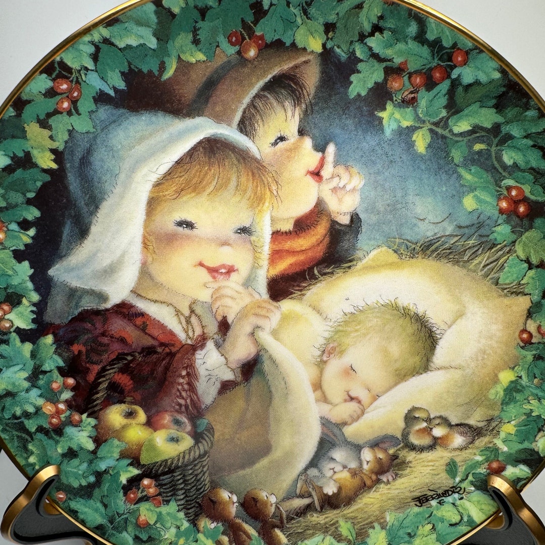 Vintage Hamilton 'asleep in the Hay' by Ferrandiz Limited Edition ...