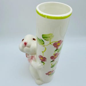 Vintage FTDA Weiss-brazil Bunny Bud Vase Charming Floral Design - Etsy