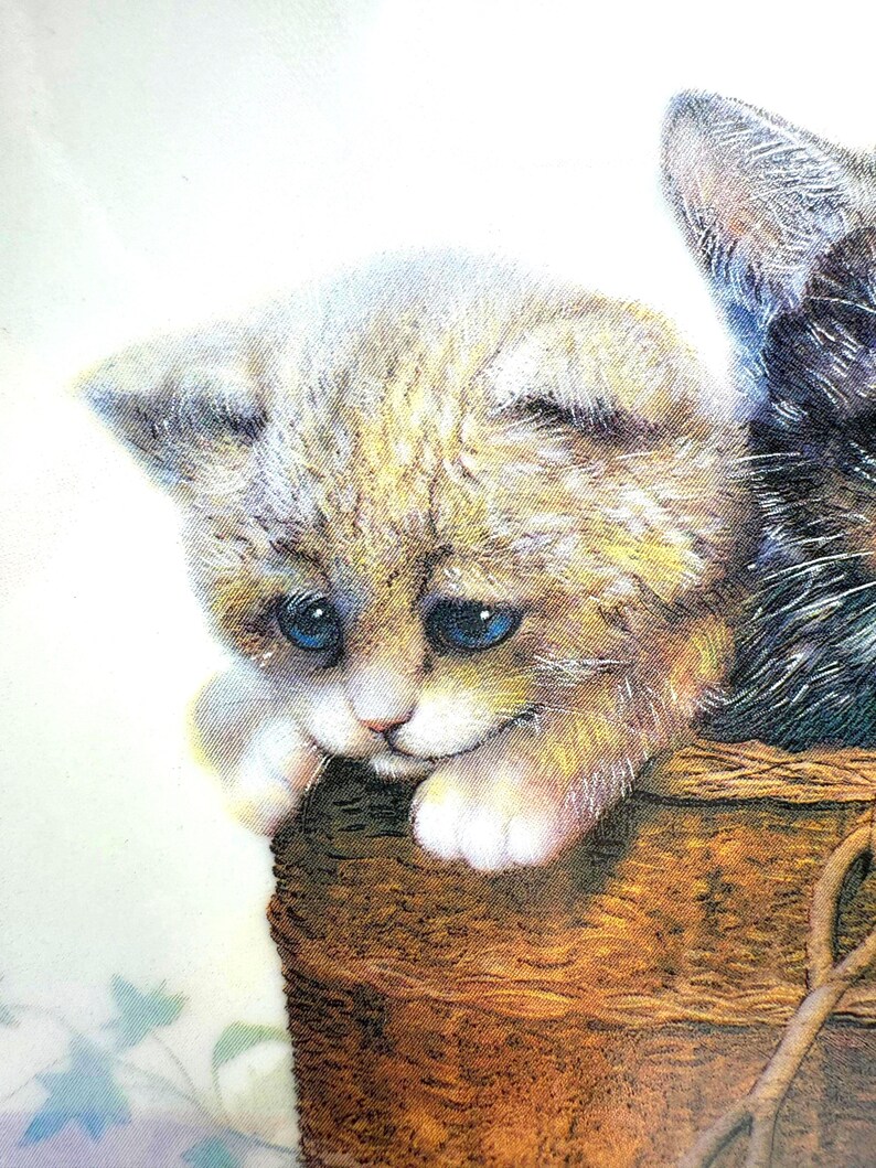 Vintage Danbury Mint Kitten Cousins Plate: Ruane Manning Cat Art - Etsy