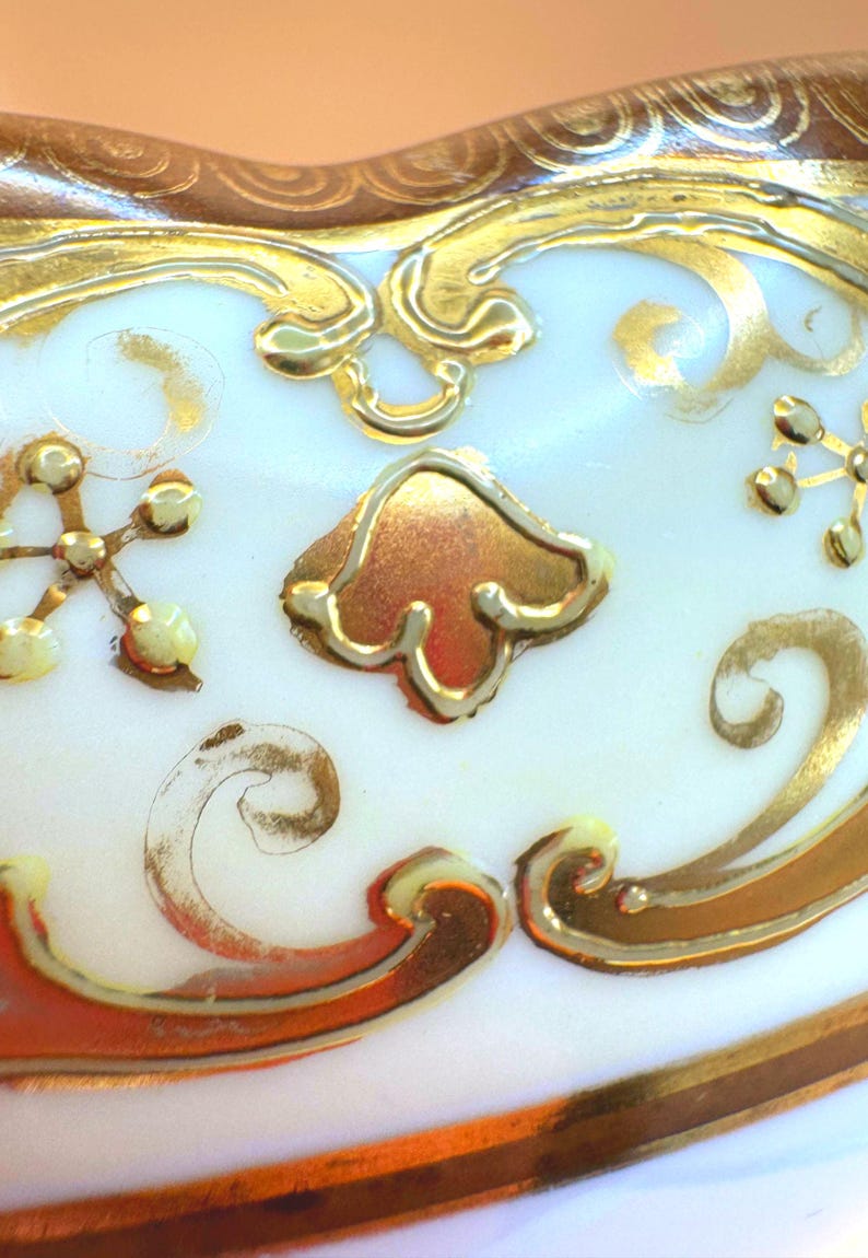Noritake Hand Painted Scenic Bowl Gold Gilt Japan Landscape Bowl - Etsy