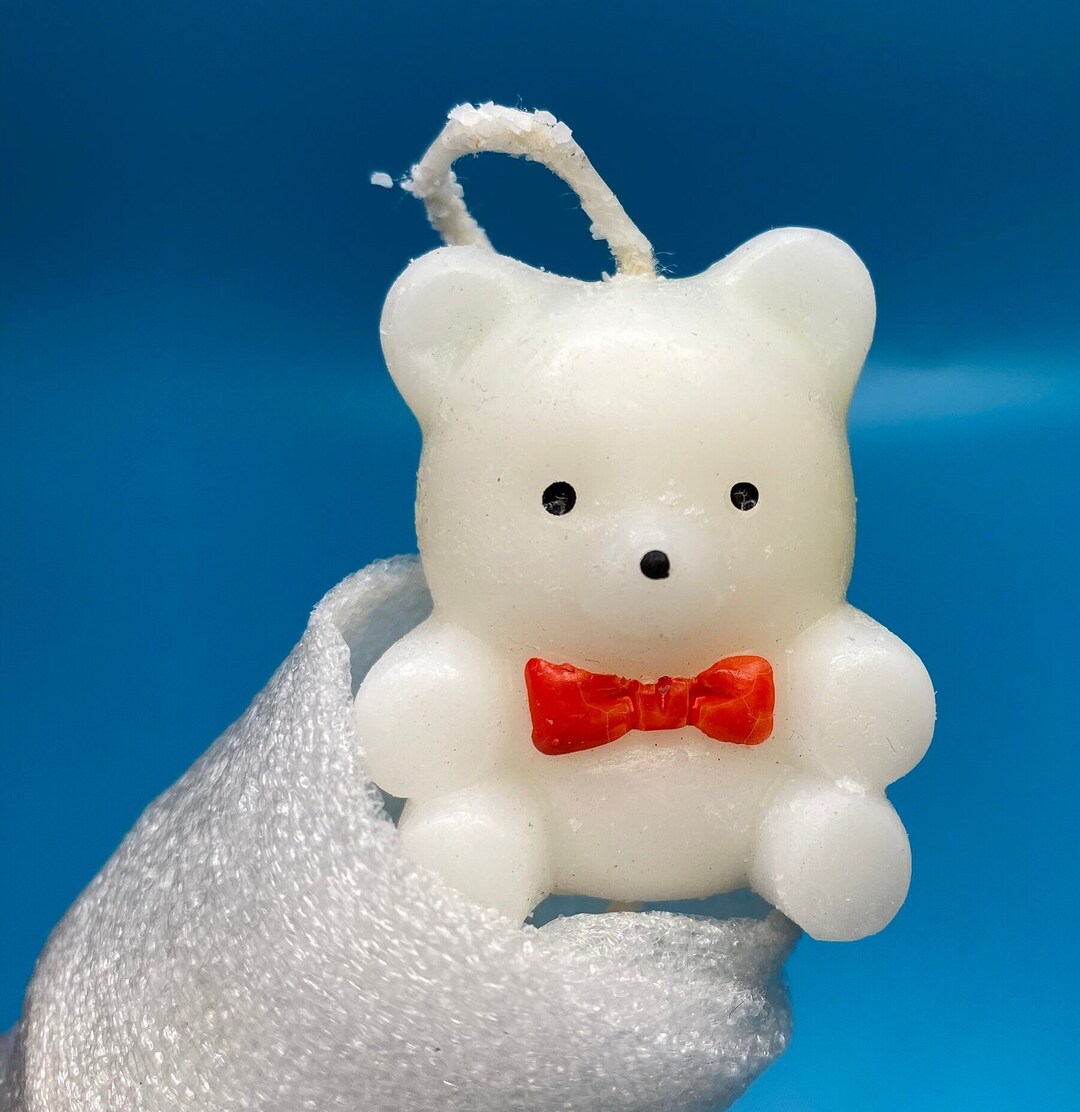 Vintage Avon Teddy Bear Candles 2 Boxes of 3 Wee Teddy Bear Candles ...