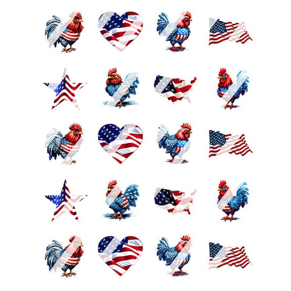Flag Nail Art - Etsy