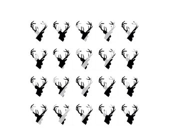 Deer Nail Decals - Etsy