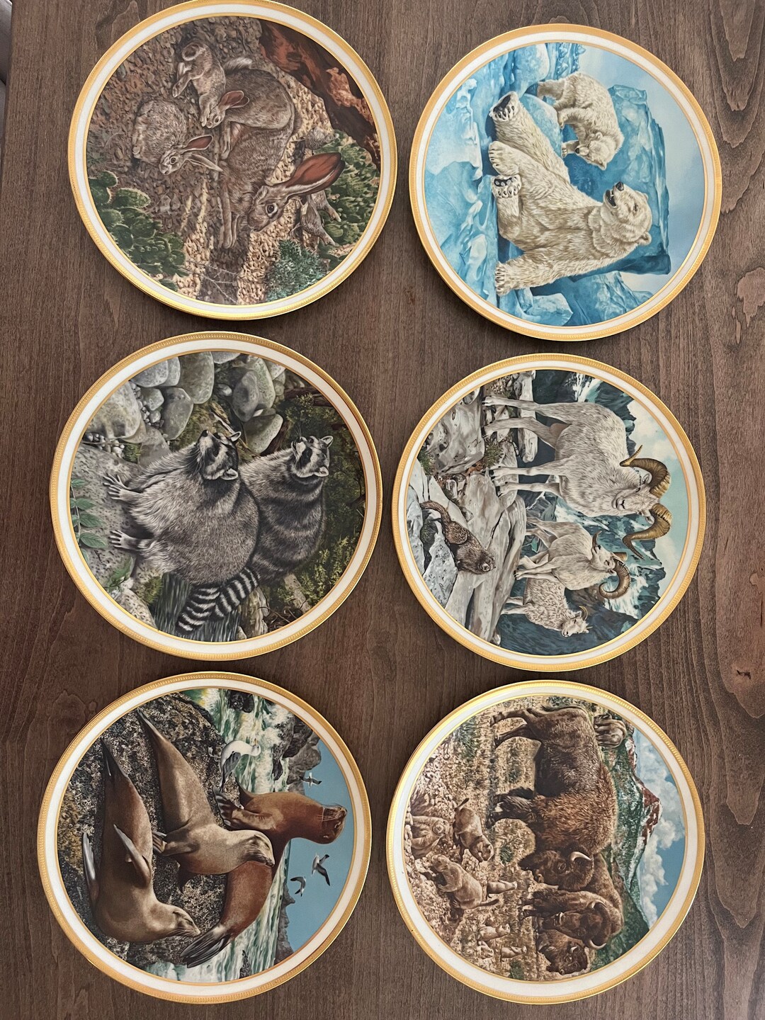Lenox 1982 American Wildlife Collector Plates-le by Norman Adams Set of ...