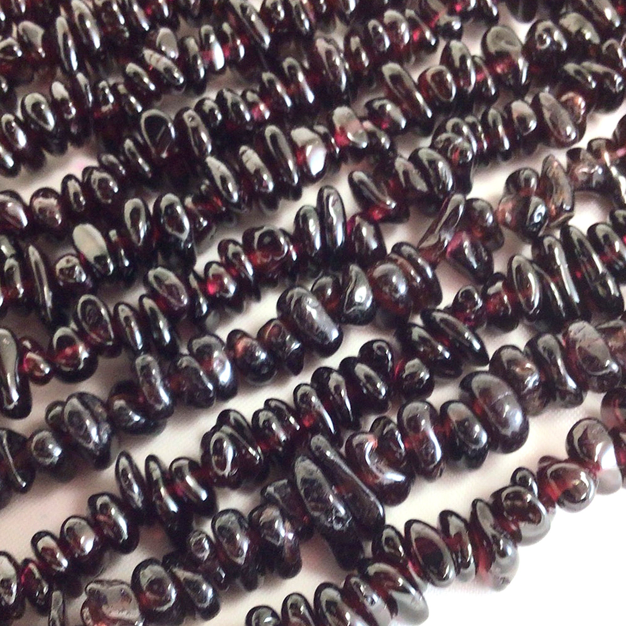 Gemstone Garnet Chip Bead High Quality Small Garnet Chip Nugget Pebble ...