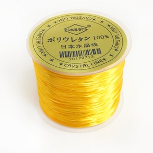 High Quality 0.5MM Gold Cord Gold String Japanese Elastic Cord / Thread ...