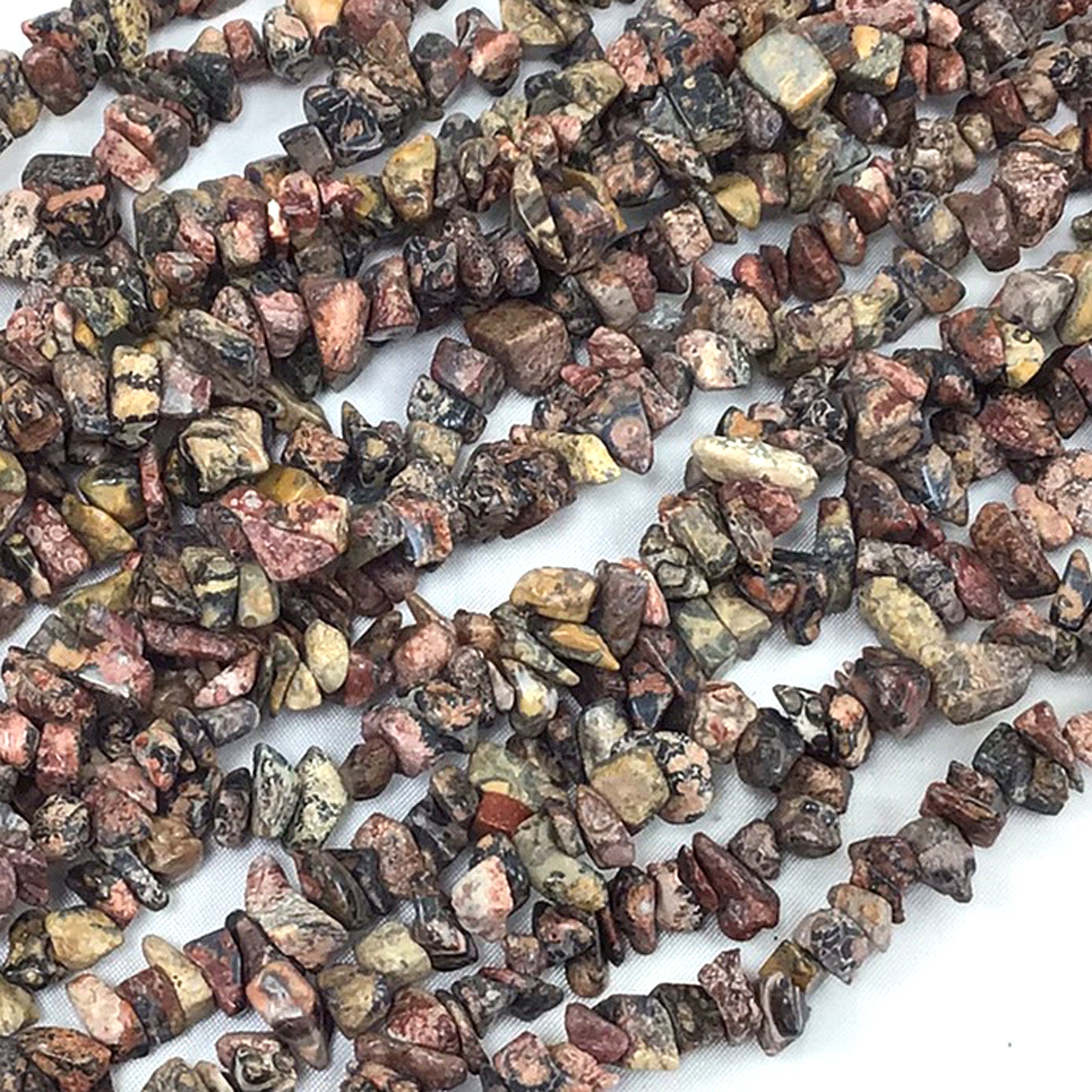 Natural Leopard Skin Jasper Beads | Jasper Chips Bead | 7mm-10mm ...