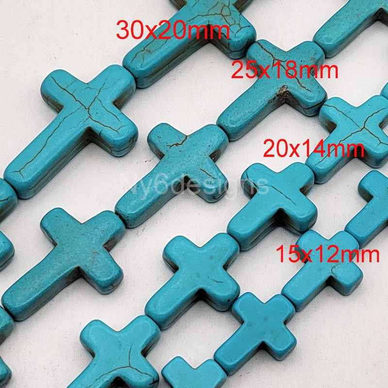 Turquoise Cross - Etsy