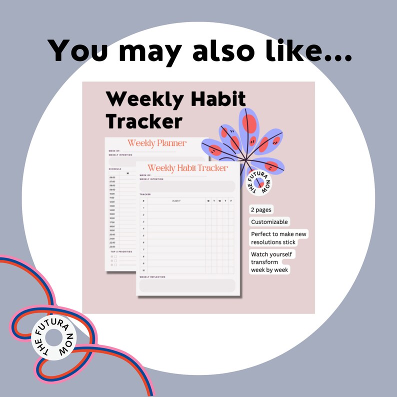 Printable Digital Daily Planner PDF Templates | Editable Daily Schedule ...