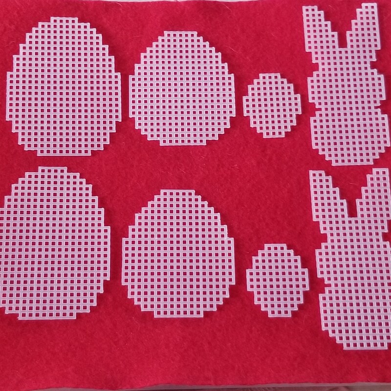 Plastic Easter Egg Shapes - Etsy