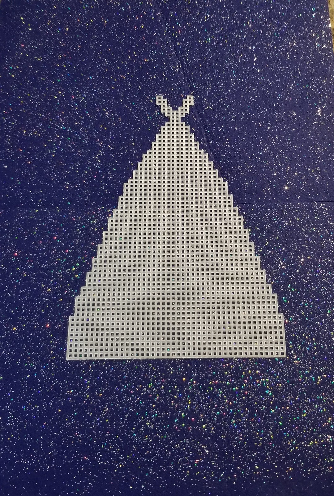 Large Teepee Precut Plastic Canvas Shape. Needlepoint Craft. - Etsy