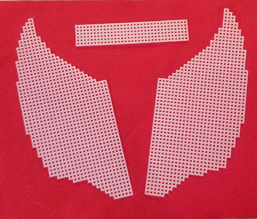 8 1/2 Inches Tall Large Angel Wings, Plastic Canvas Precut Shape ...