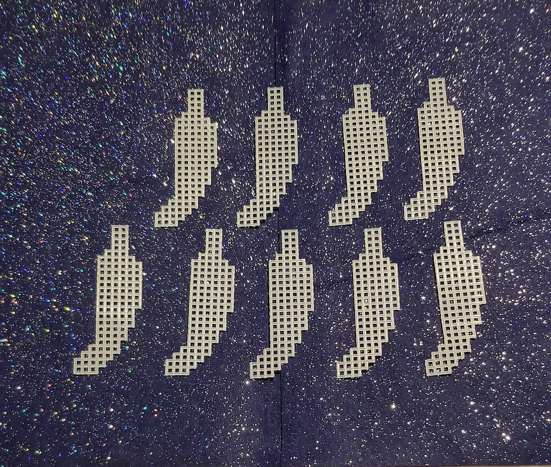 9 Precut Shapes, Plastic Canvas Chili Peppers. Needlepoint Craft - Etsy