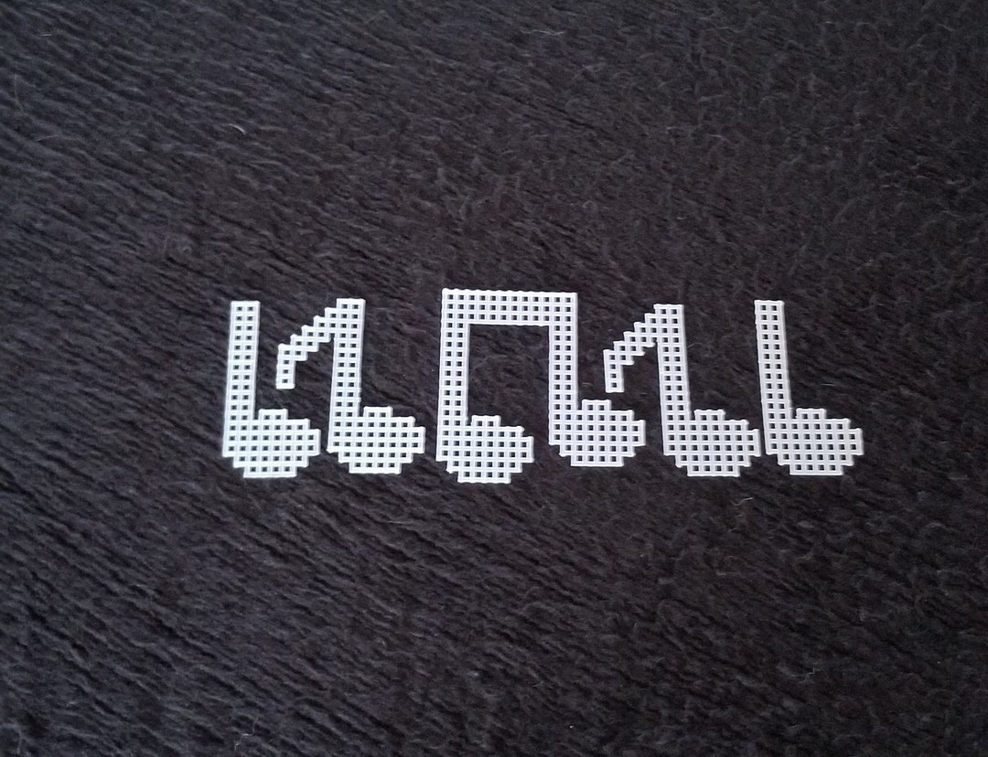 Musical Notes, Set of 5 Plastic Canvas Precut Shape, Needlepoint Craft ...