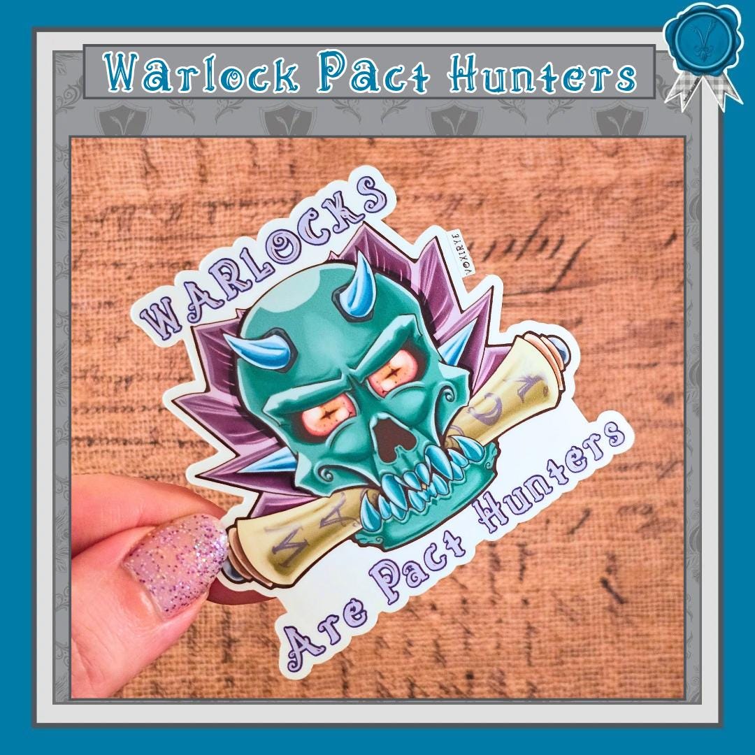 Warlock Pact Gift Dungeon and Dragon Gift for Friend Fantasy Gift for ...
