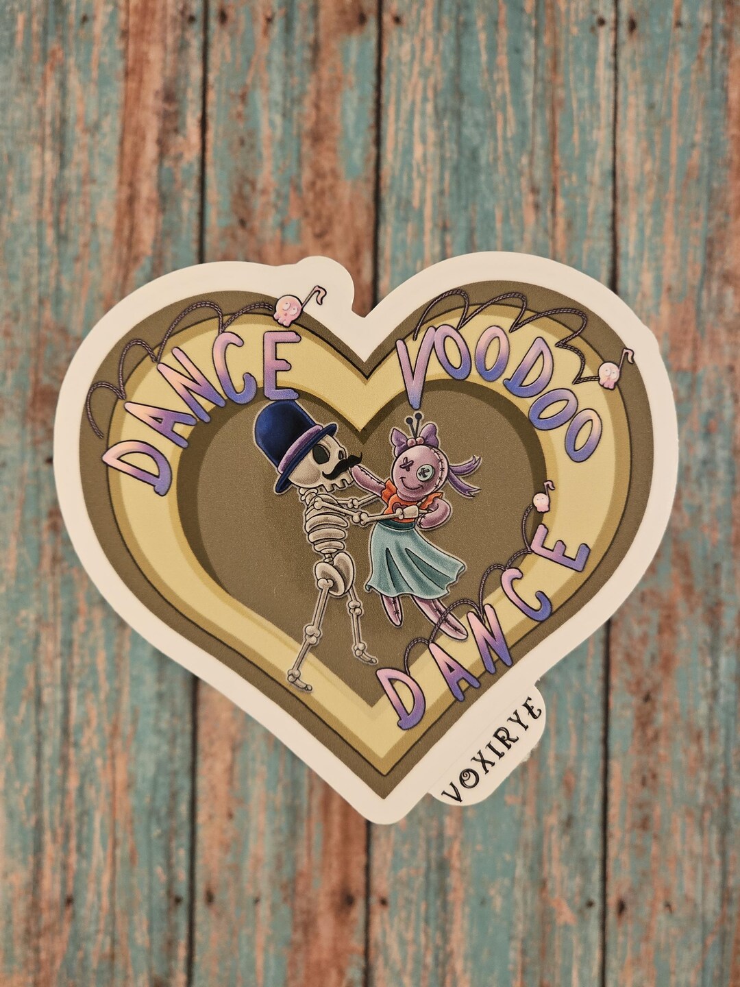 Dance Voodoo Dance Sticker Halloween Gift Idea for Friend Fan of Voodoo ...