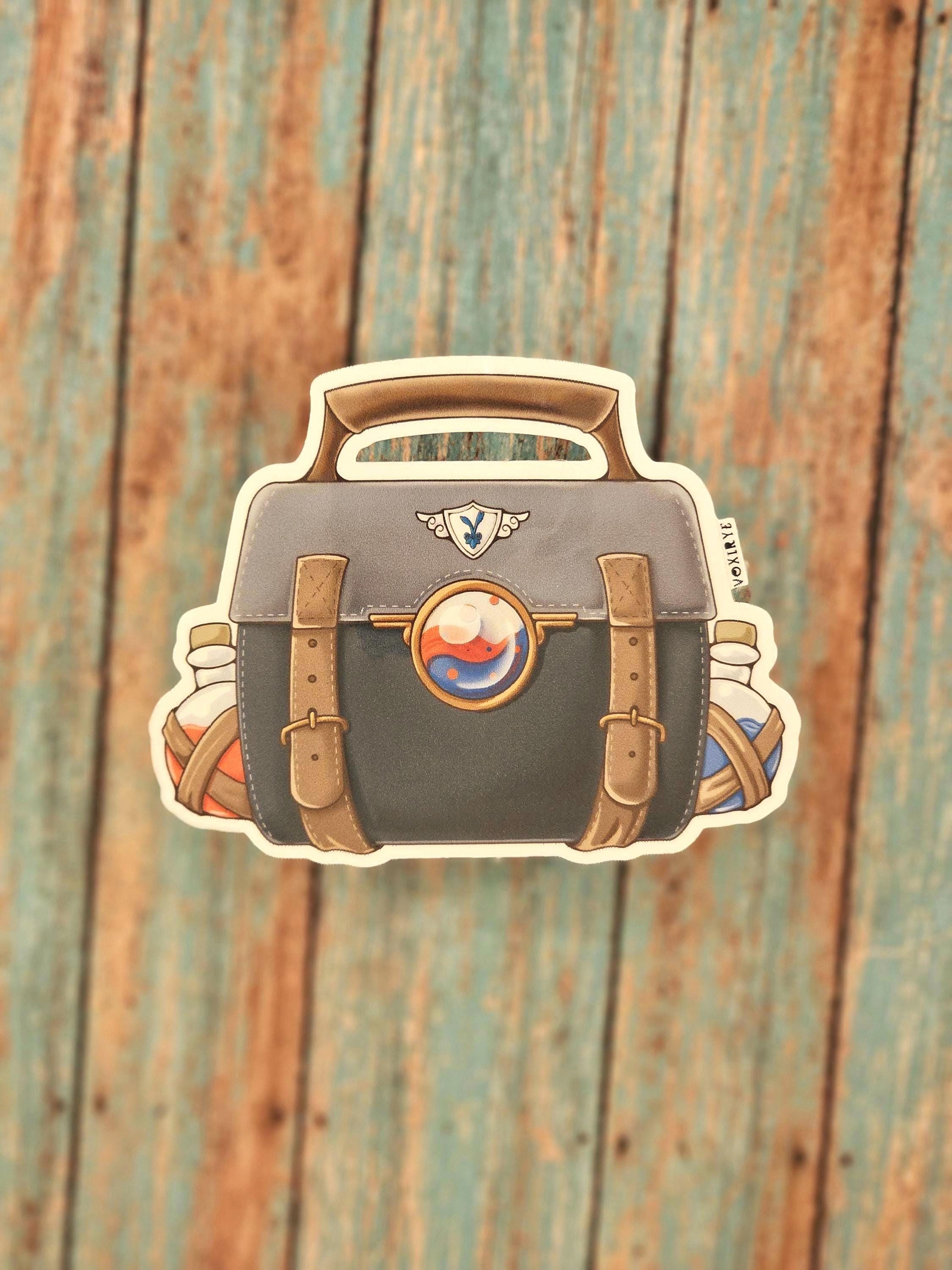 Alchemist Potion Satchel Dungeon and Dragon Gift for Friend Fantasy ...