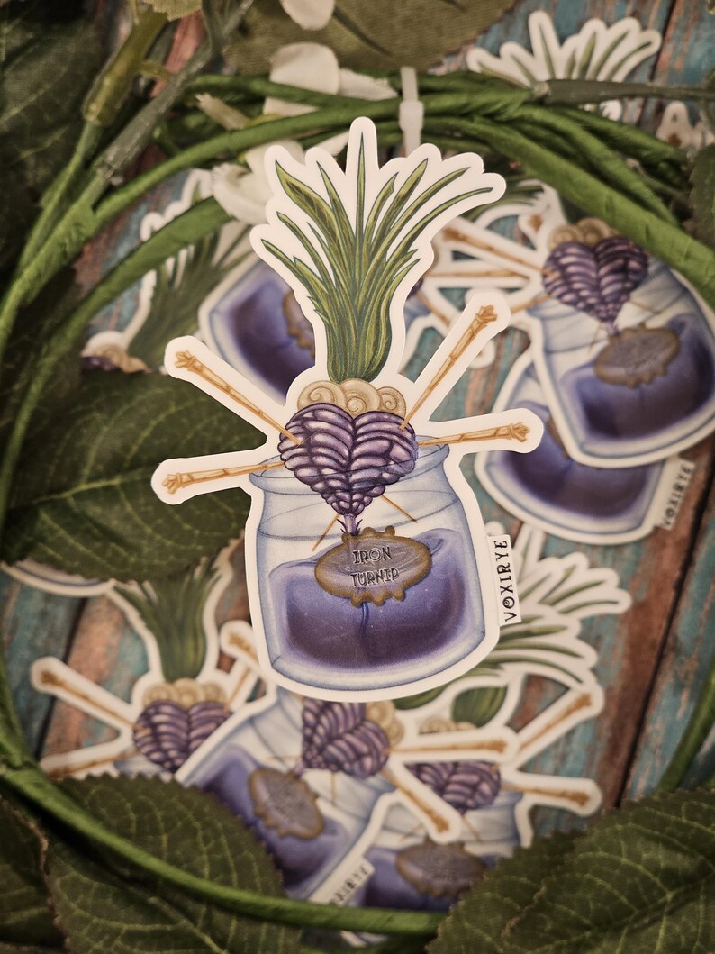 Iron Turnip Potion Dungeon and Dragon Gift for Friend Fantasy Gift for ...