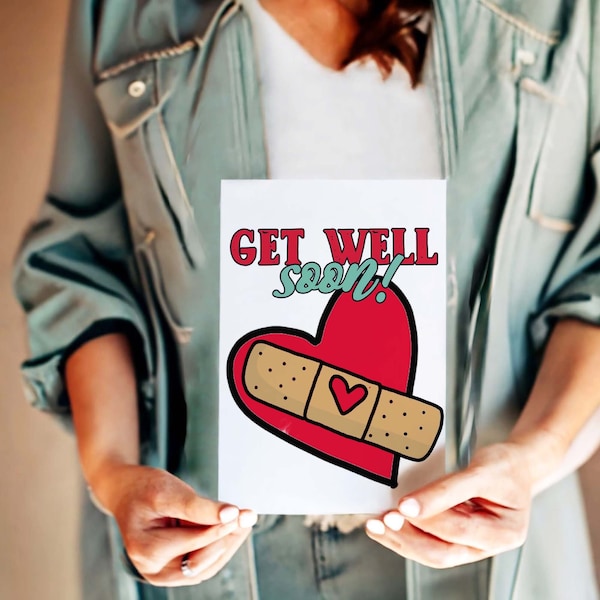 Kids Get Well Card - Etsy