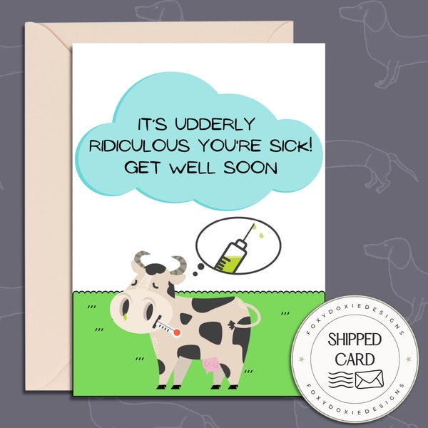Funny Get Well Soon - Etsy