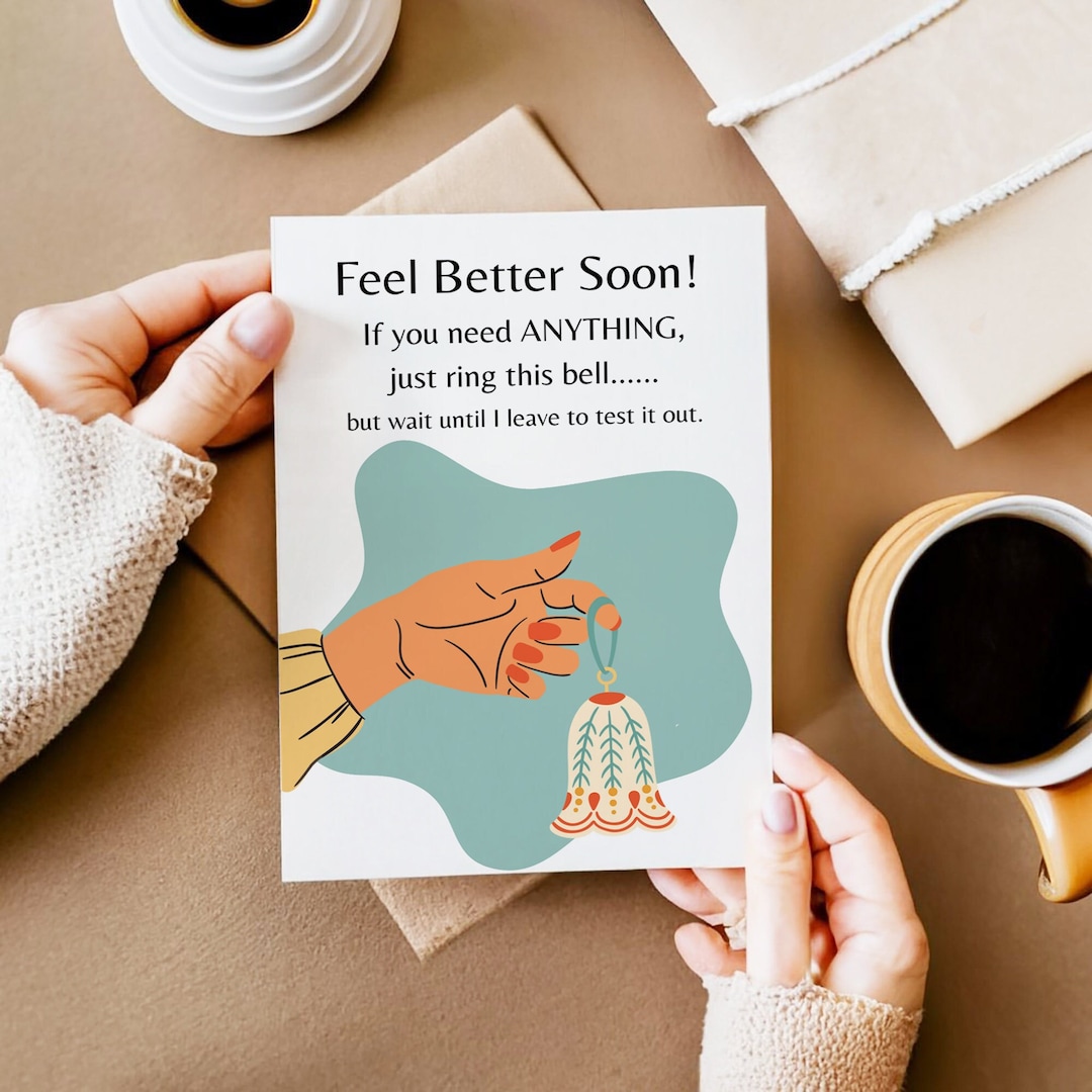 Knee Surgery Card Humorous Get Well Card for Friend Funny Get Better ...