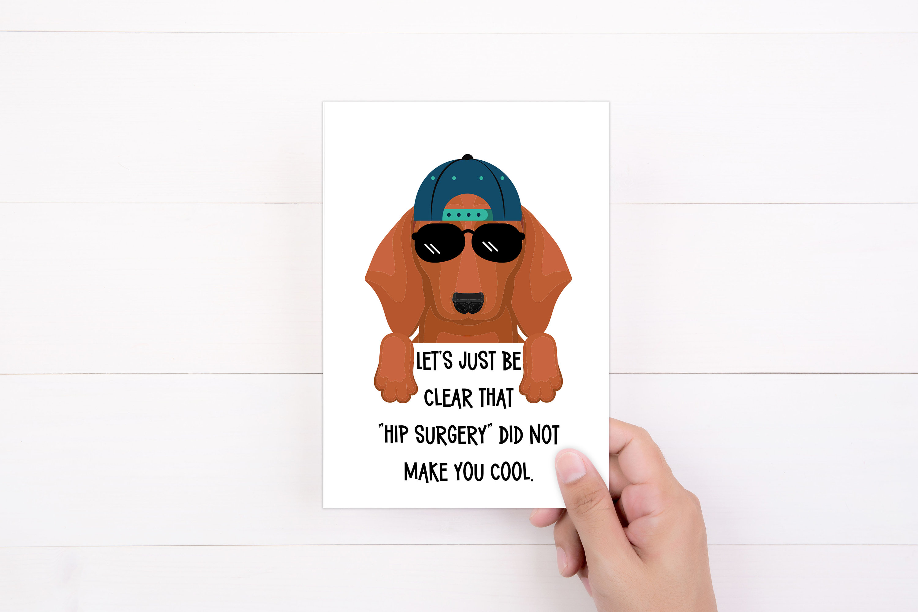 Funny Hip Surgery Card Printable, Get Well Hip Replacement Card Digital ...