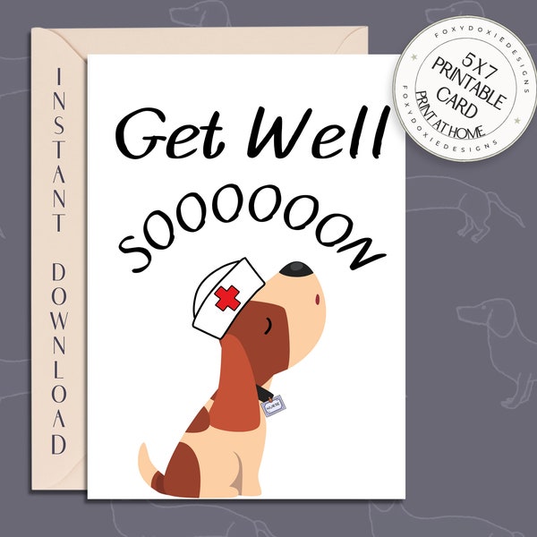 Printable Hip Surgery Card - Etsy