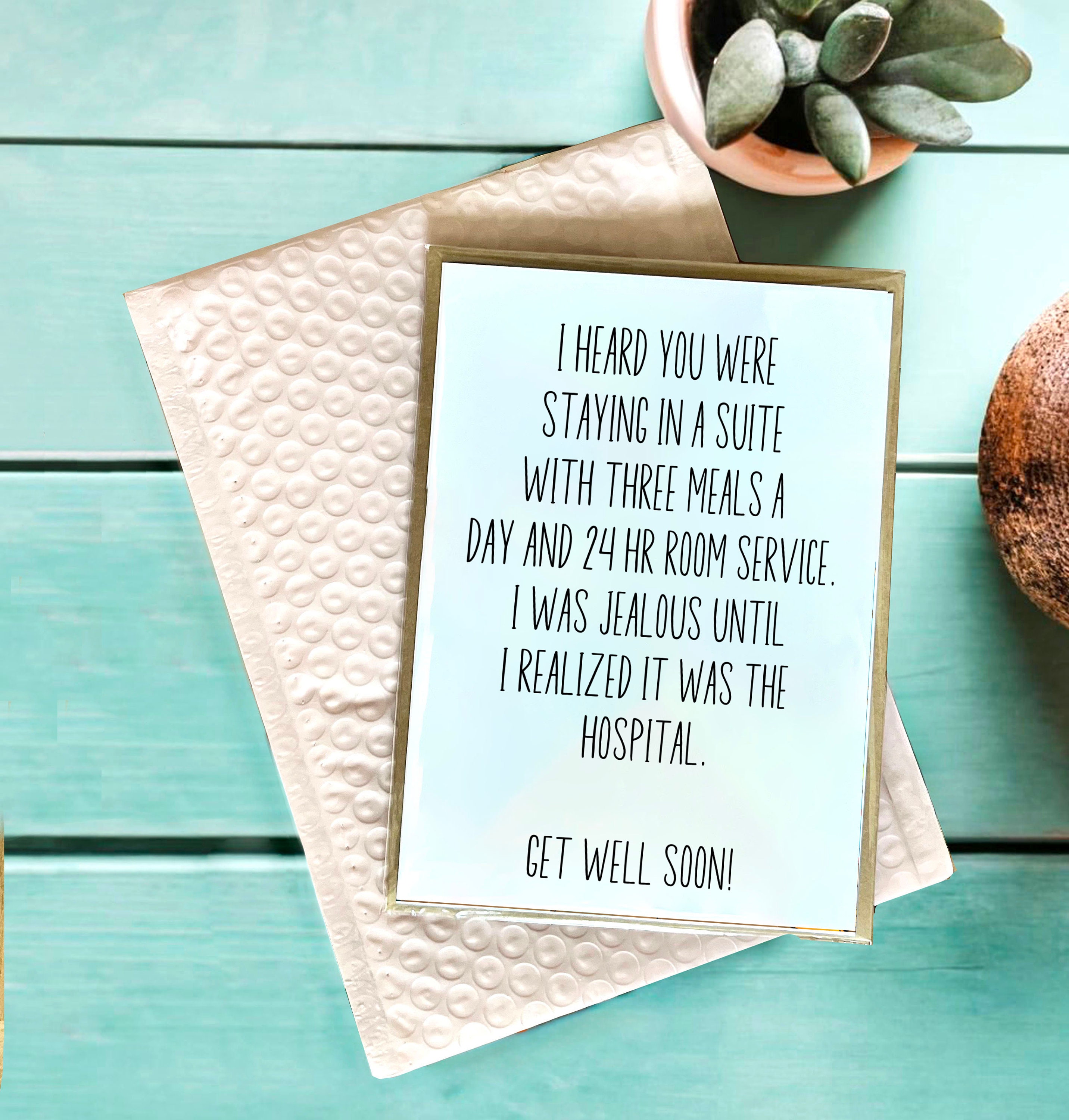 Funny Get Well Card for Friend After Surgery Recovery Card for Coworker ...