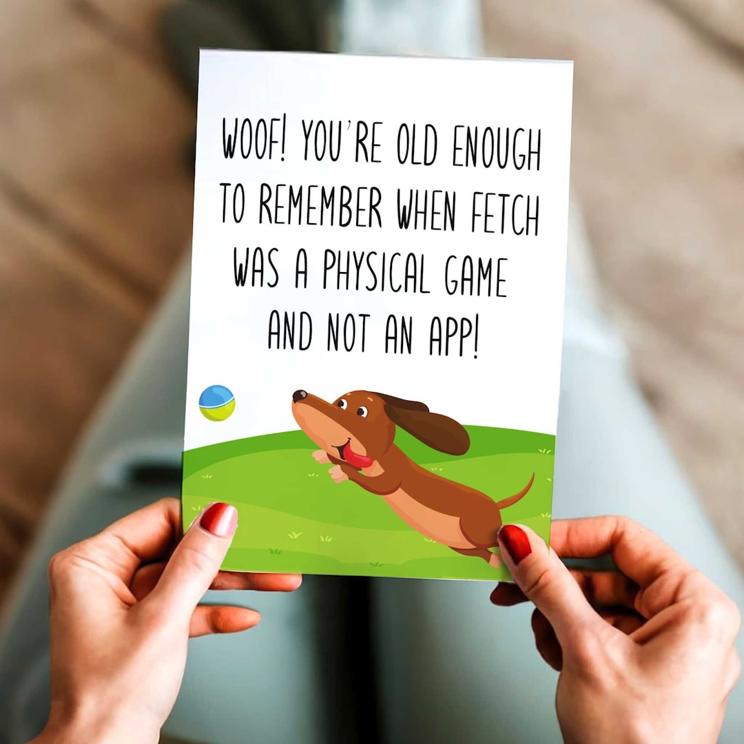 Funny Old Birthday Card for Old Man Birthday Greeting Card for Grandpa ...