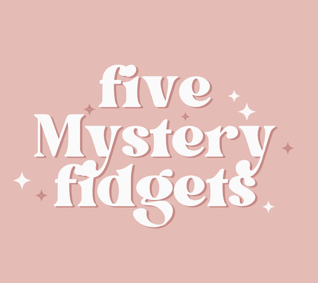 Five Mystery Fidgets - Etsy