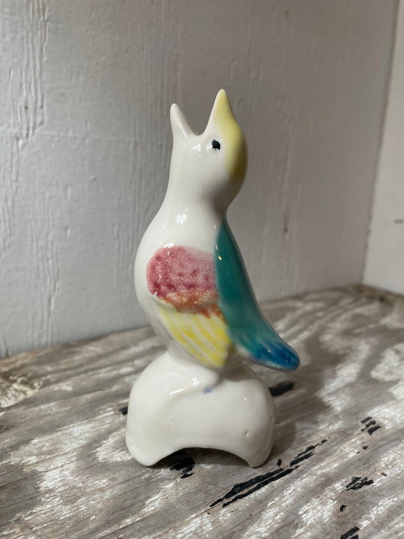 Vintage Pie Bird Vintage Pottery Colorful Ceramic Pie Bird - Etsy