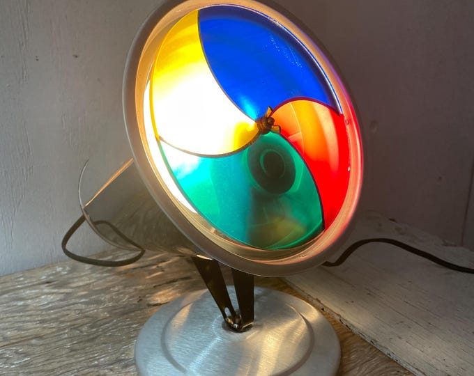 Evergleam Sata Lite Color Wheel Projector - Vintage Indoor Christmas ...